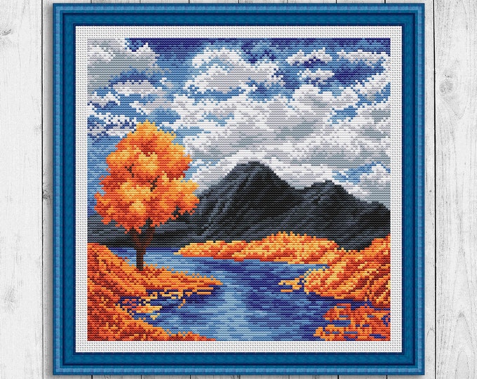 Five Trees - Counted Cross Stitch Pattern (x-stitch PDF) - Etsy Canada