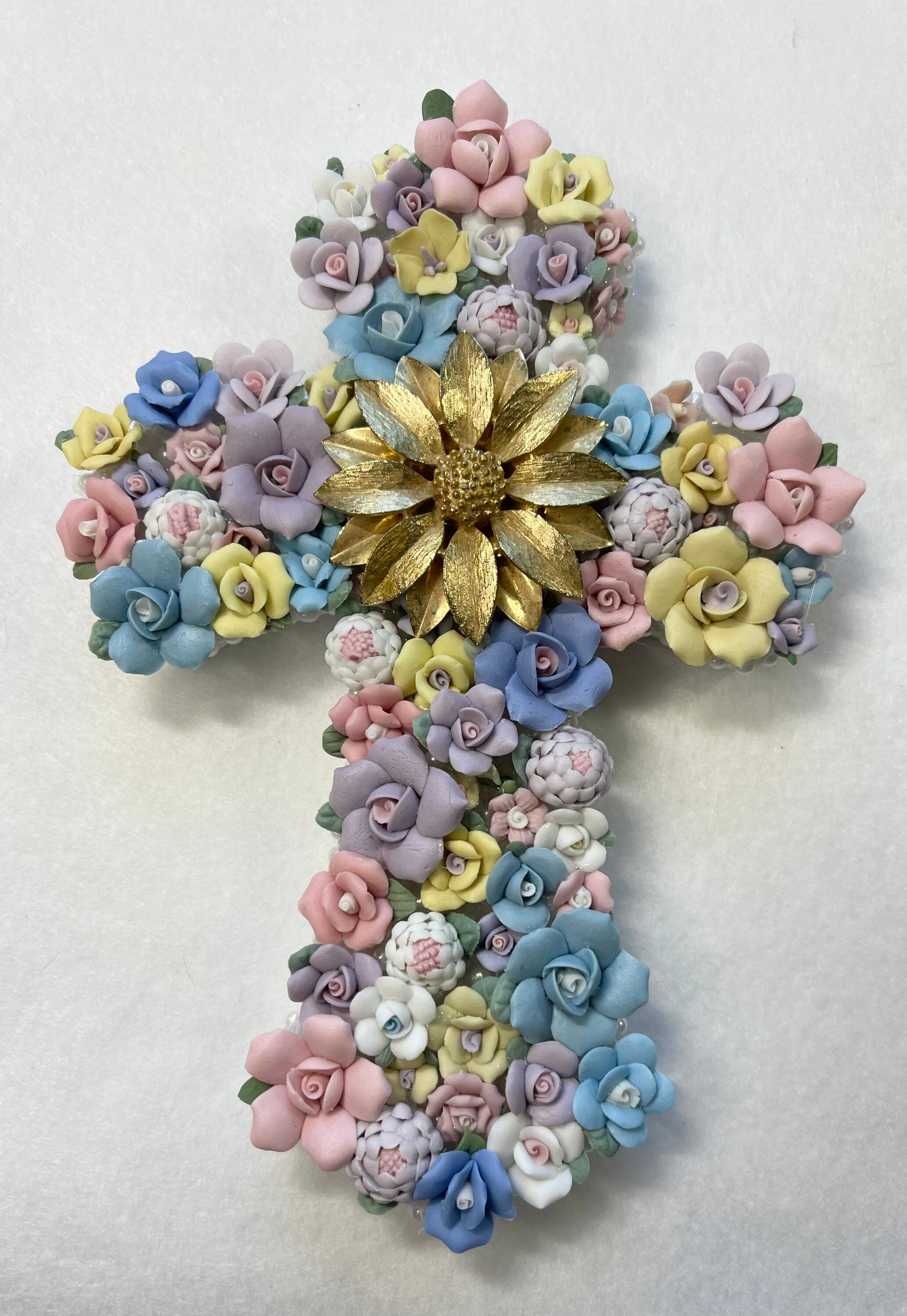 Vintage Jewelry Art Cross - Etsy