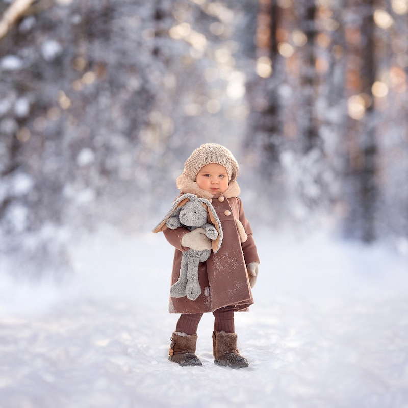 Winter Digital Backdrop - Etsy