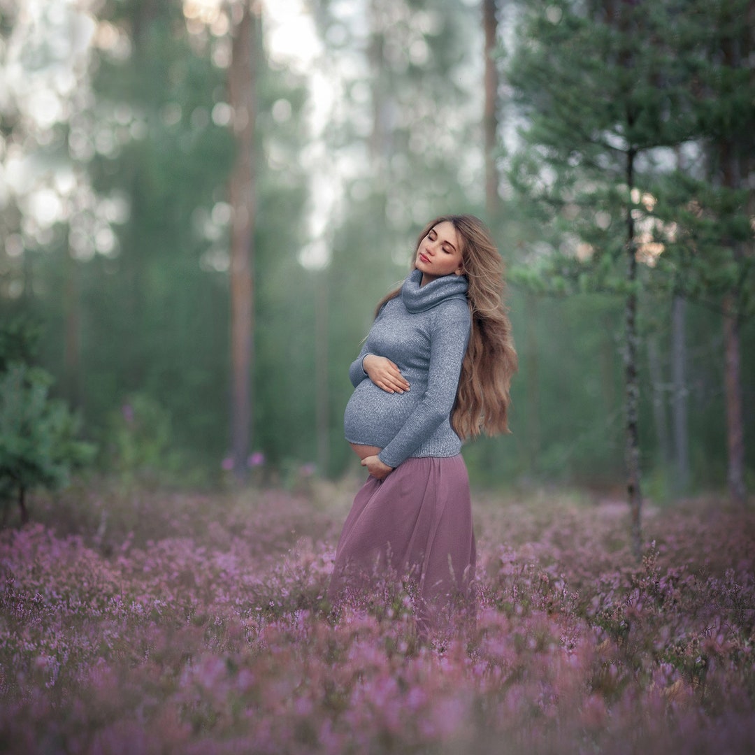 Heather Forest Digital Backdrop, Trees Background, Nature, Outdoor ...