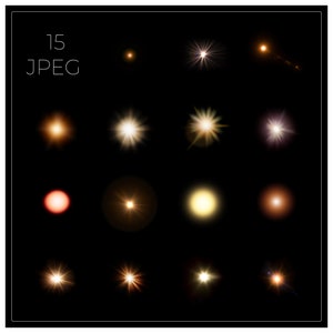 Sun and Sunlight Overlays, Sun Flare, Sun Rays, Light Photoshop ...