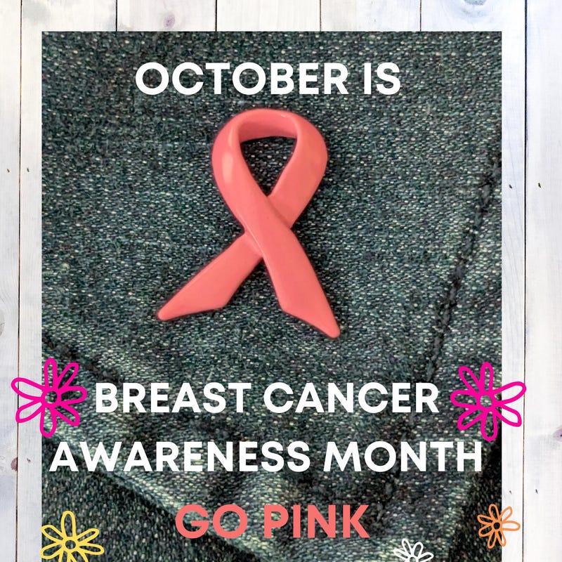 Large Pink Cancer Pin - Etsy