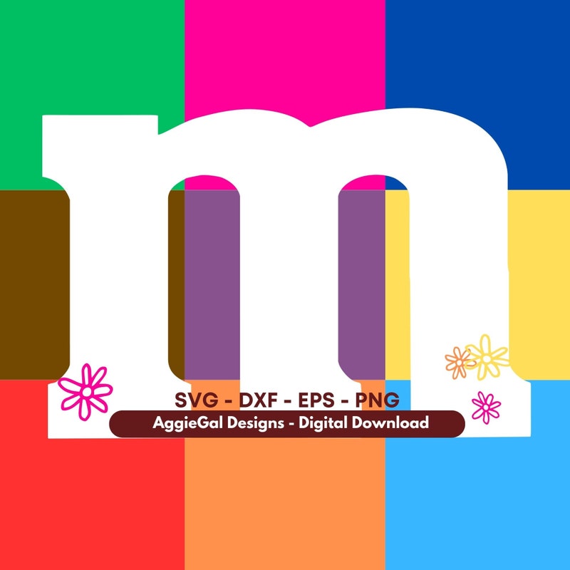 M&m Svg - Etsy