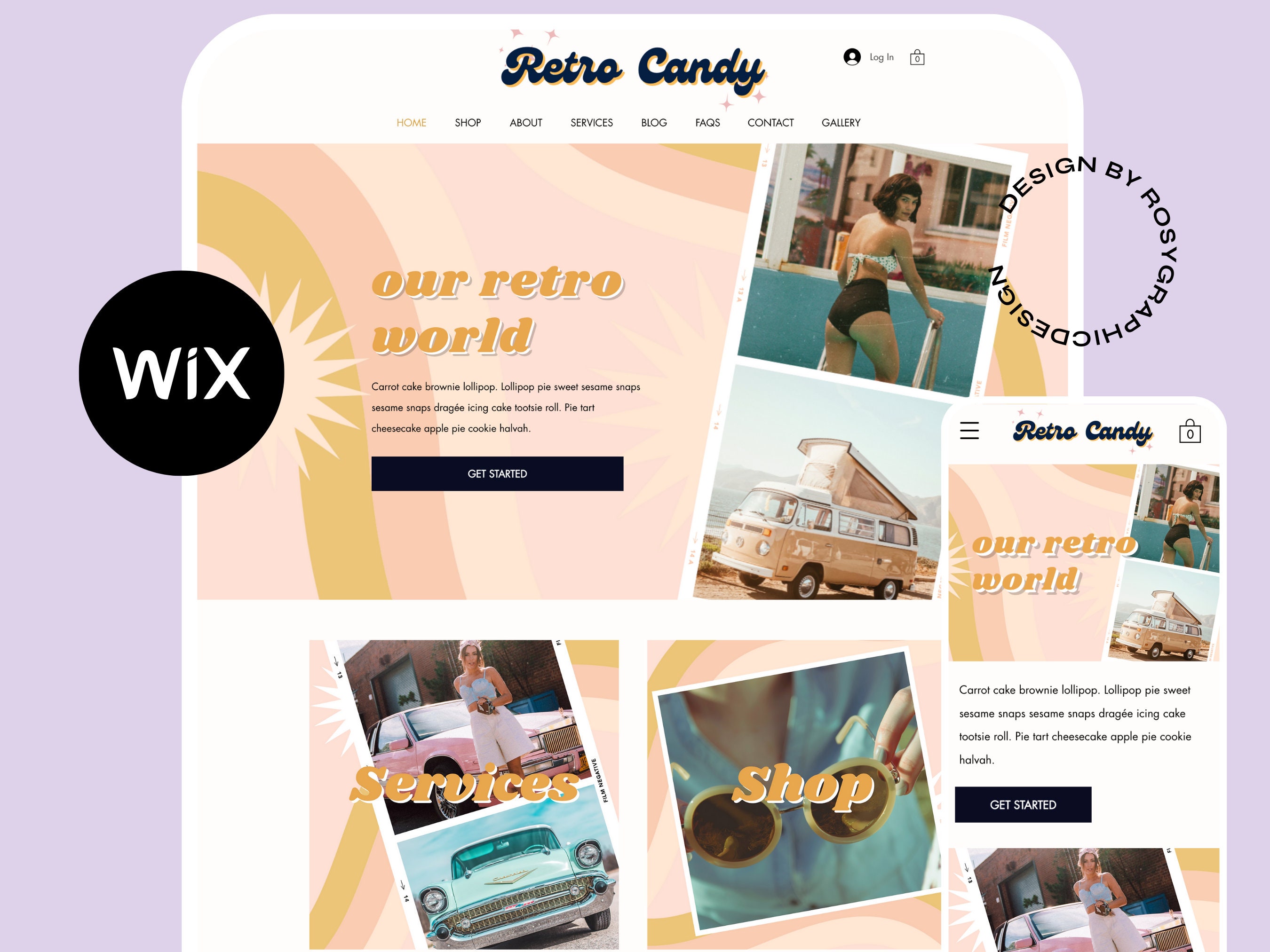 Vintage Web Template