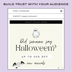Editable Canva Email Banners and Templates for Halloween, Fall, and ...