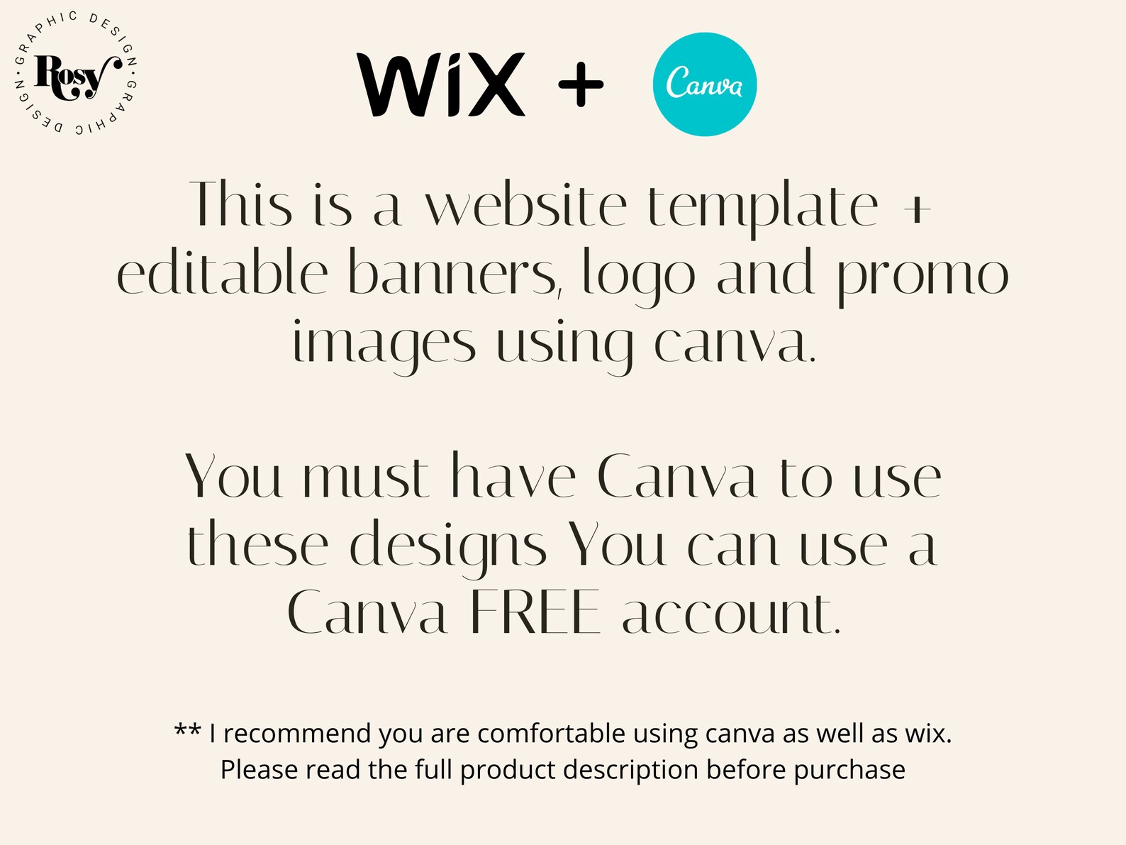 Wix Website Template Themepink Red Retro Website Design - Etsy