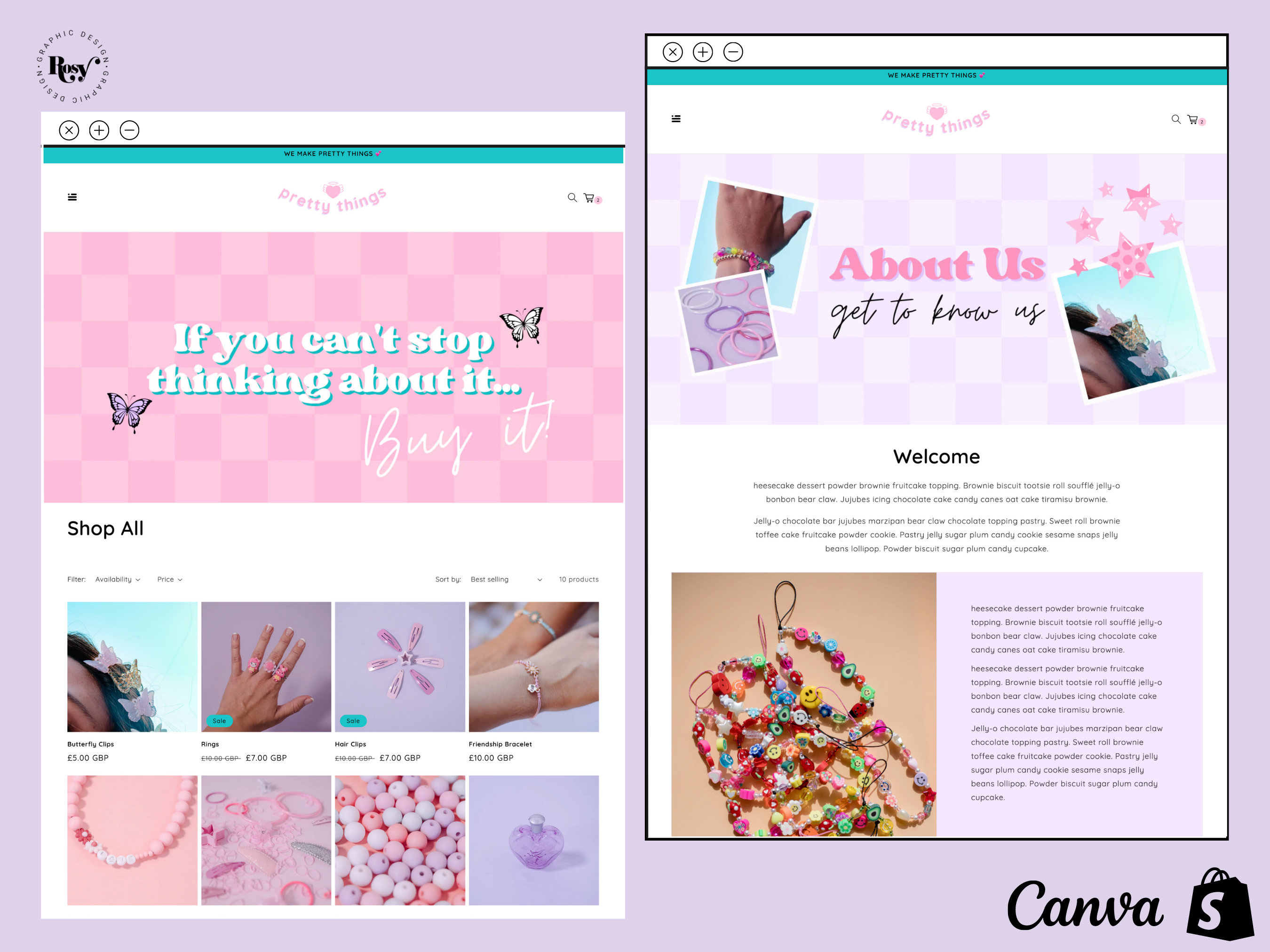 Pretty In Pink Tumblr Theme