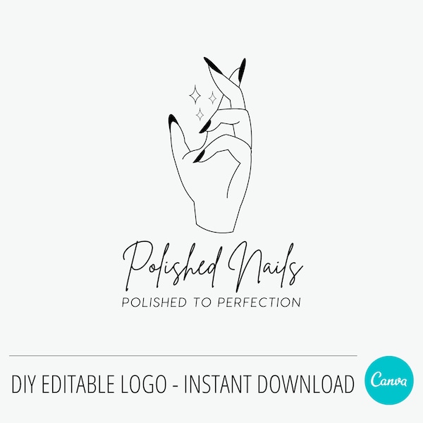 Nail Technician Logo - Etsy