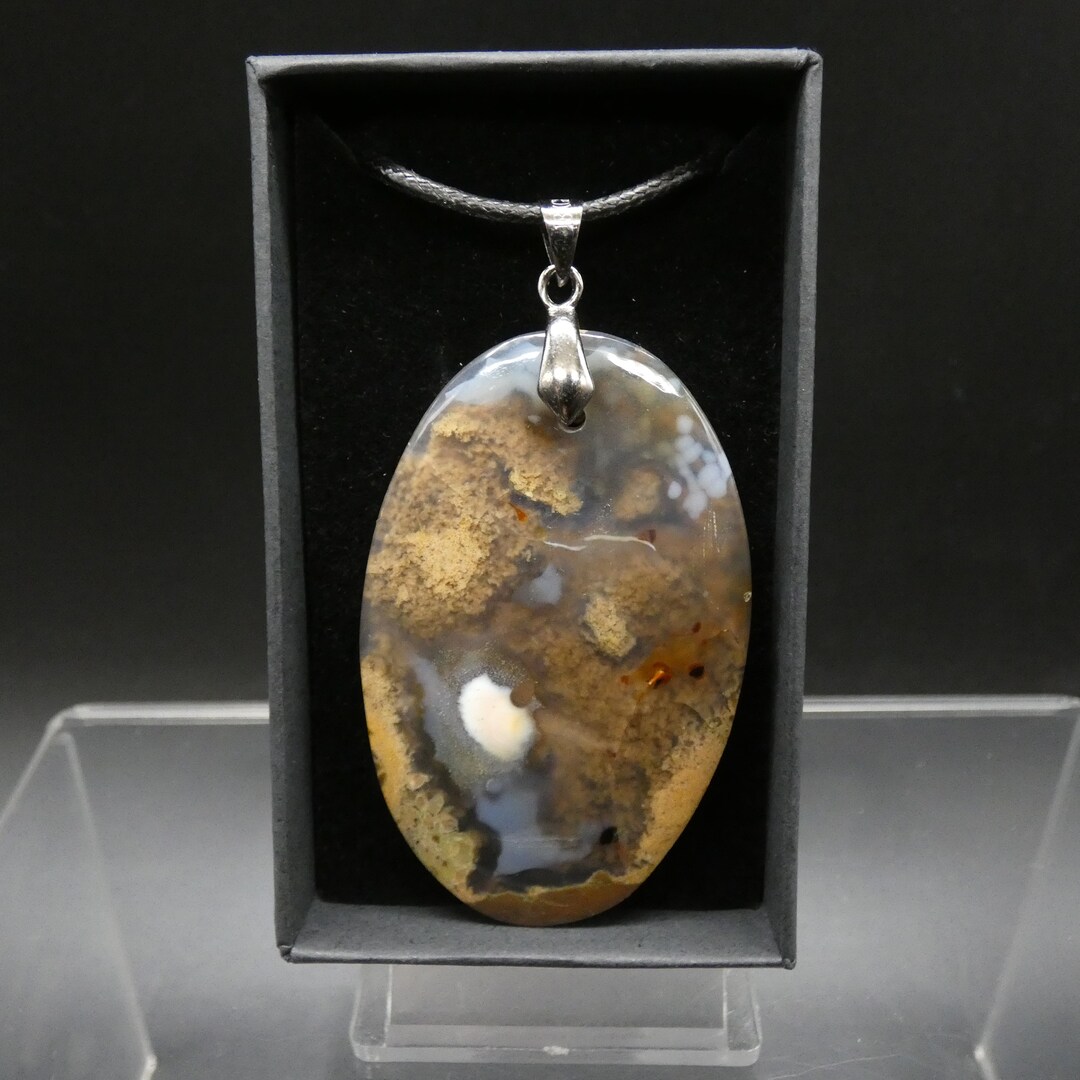 Priday Ranch Agate Pendant 80 Ct Oregon, USA - Etsy