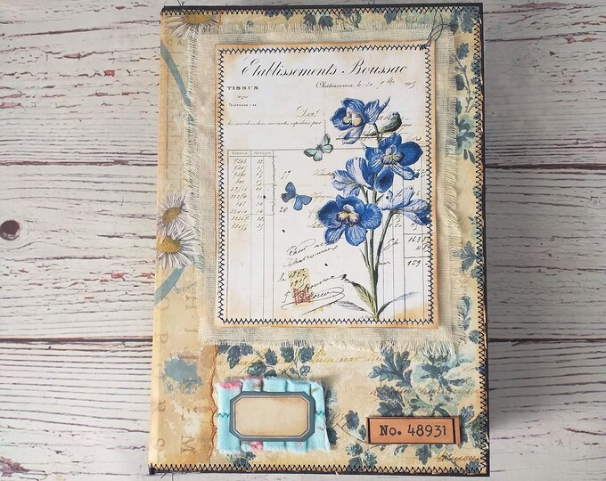 Shabby Chic Junk Journal Handmade Junk Journal Garden - Etsy
