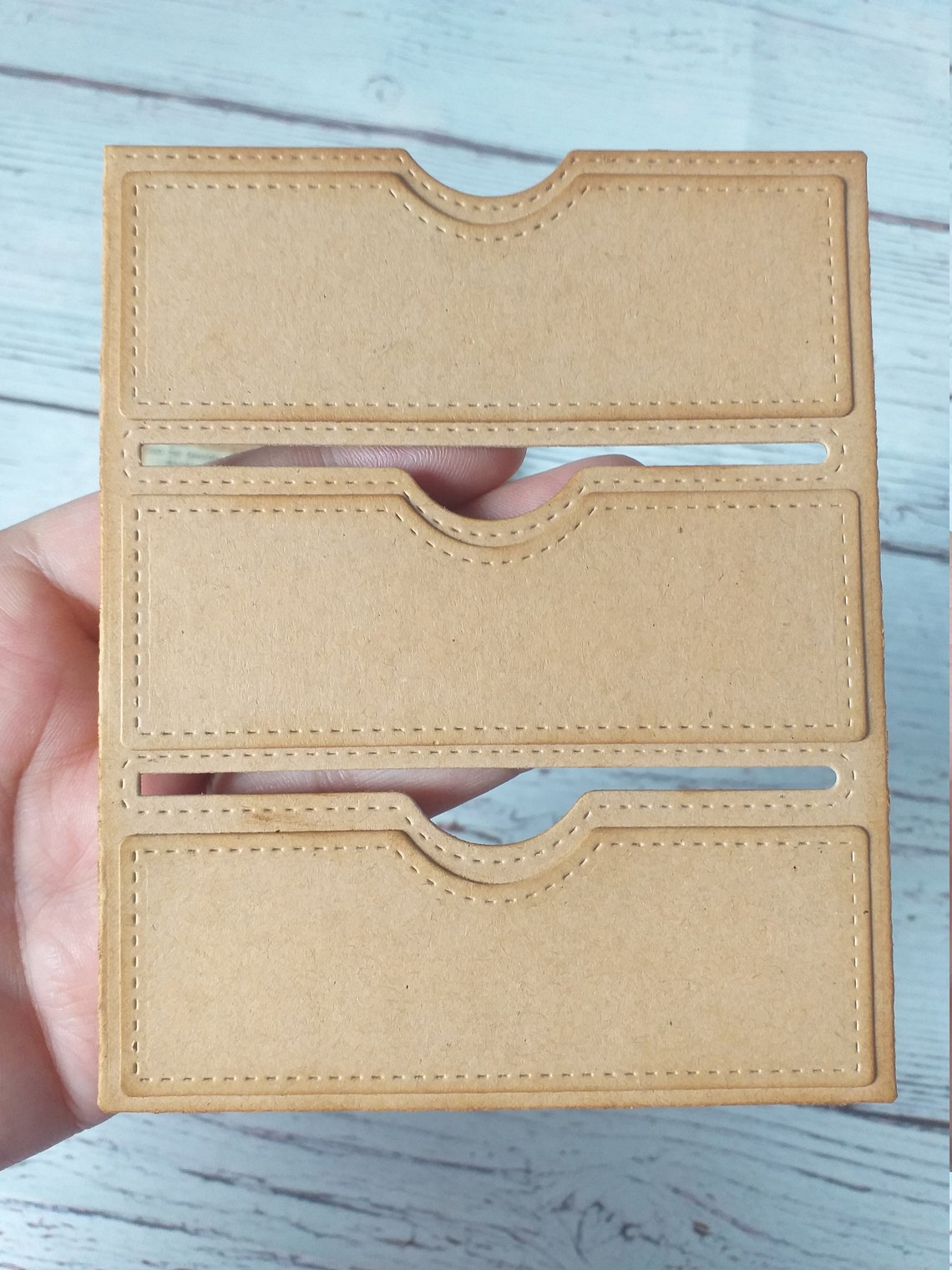 Pockets for Your Journal Set of 4 Units Kraft Paper | Etsy