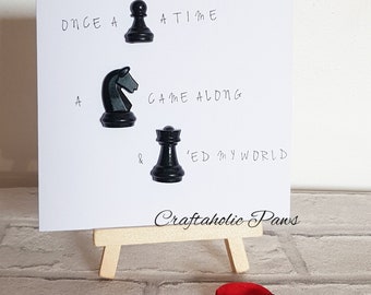 Chess Birthday Card | Etsy