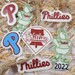 Philadelphia Phillies Baseball Ornaments World Series - Etsy
