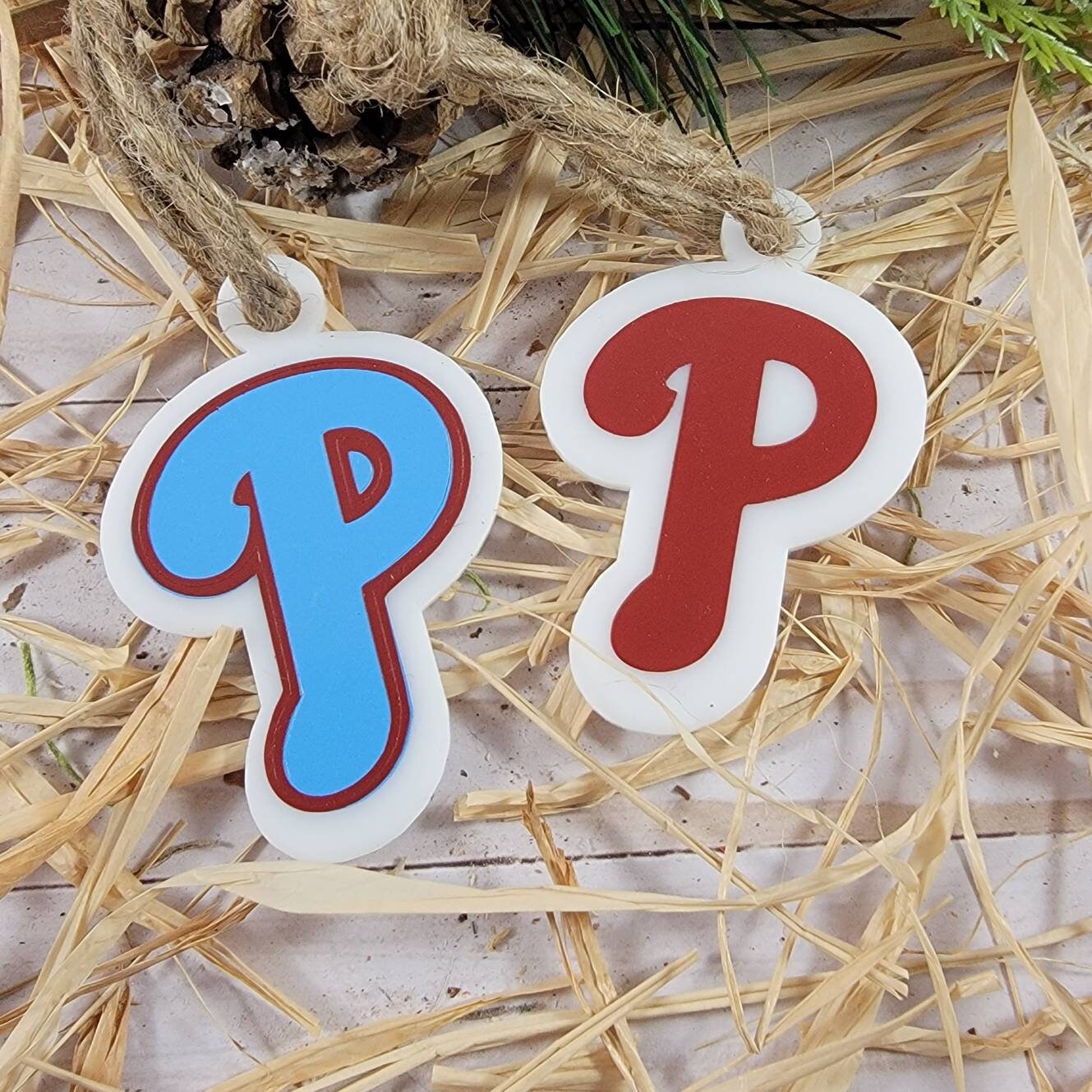 Philadelphia Phillies Baseball Ornaments World Series - Etsy