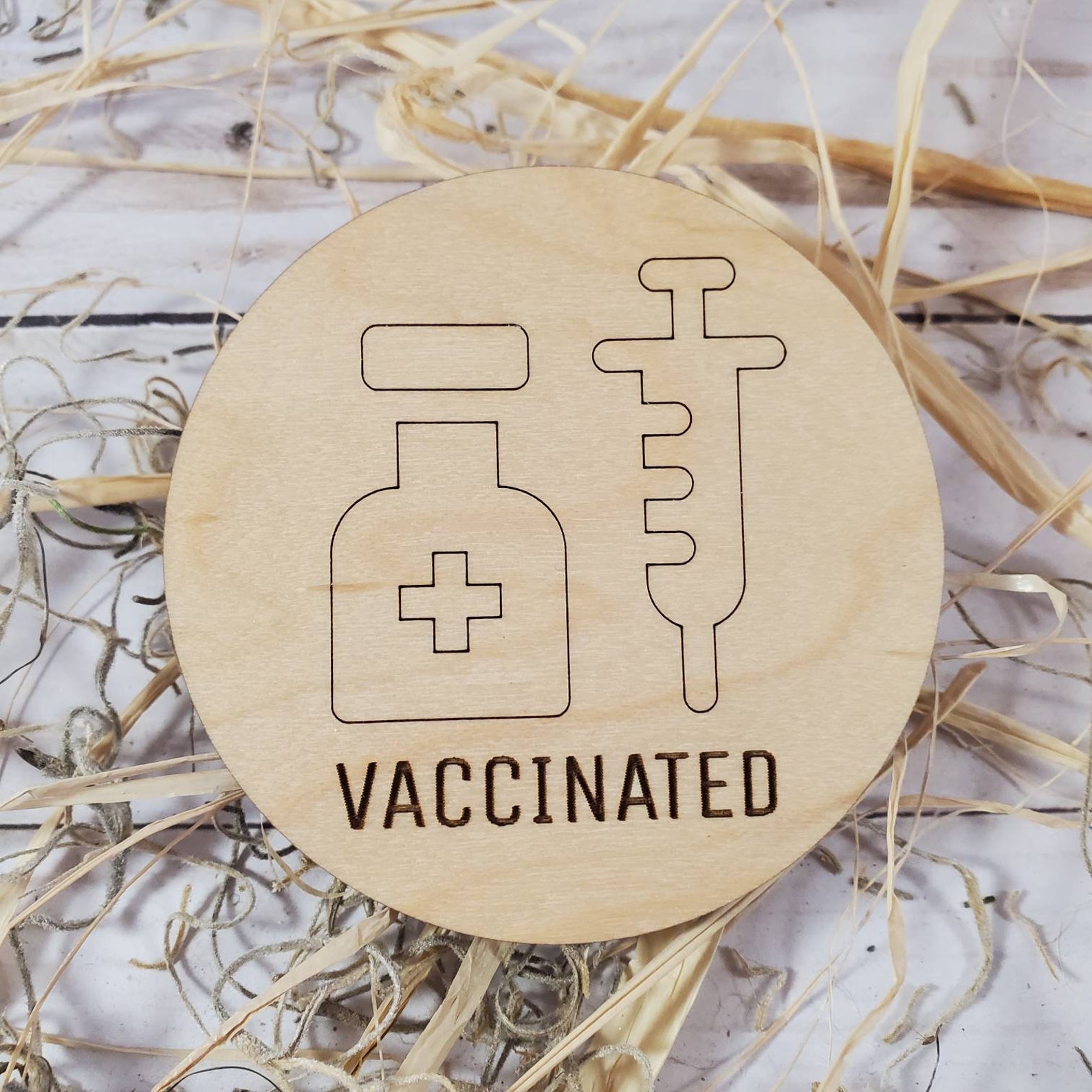 Vaccinated Virus Souvenirs Funny Gifts Personalized Tags - Etsy