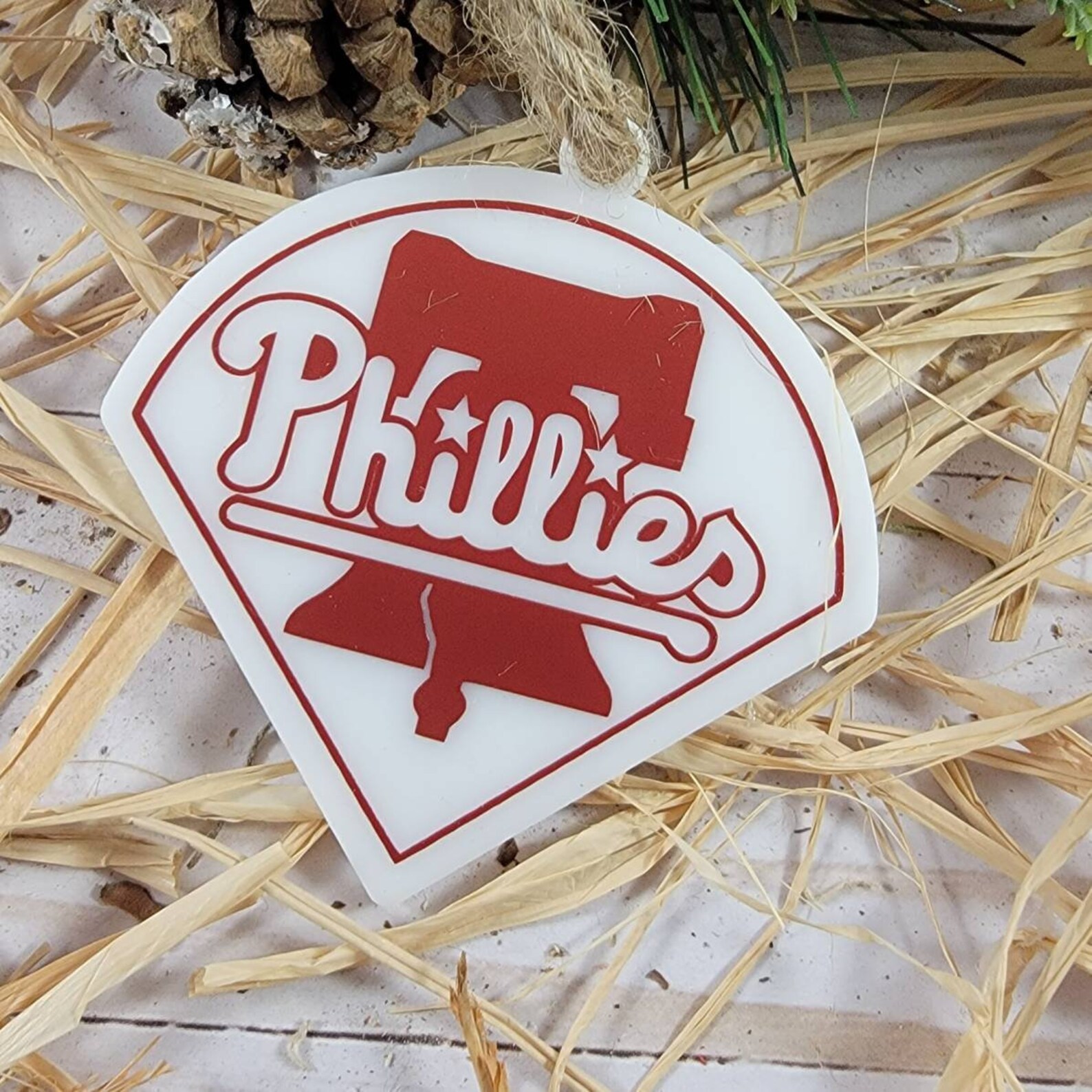 Philadelphia Phillies Baseball Ornaments World Series - Etsy