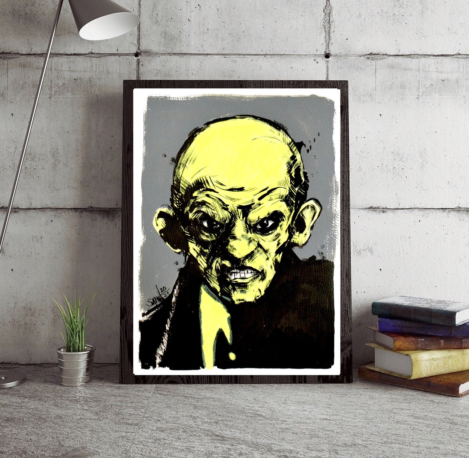 Sin City original fan art. Movie Comic drawing painting | Etsy