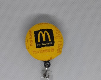 1 X 3 Mcdonalds Employee Name Badge/logo 2 - Etsy