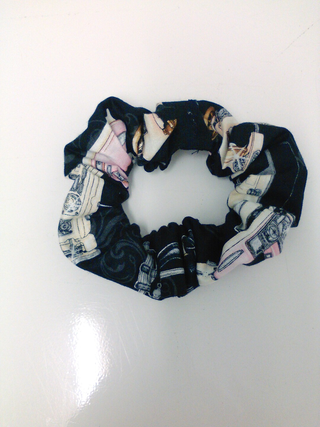 Handmade Sewing Machine Scrunchie - Etsy