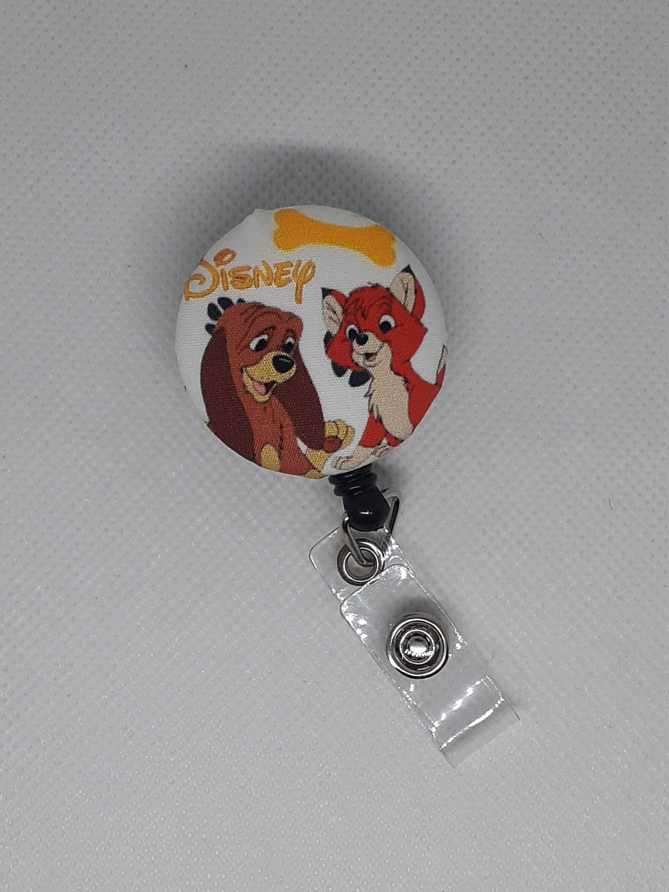 Fox and the Hound Id Badge - Etsy
