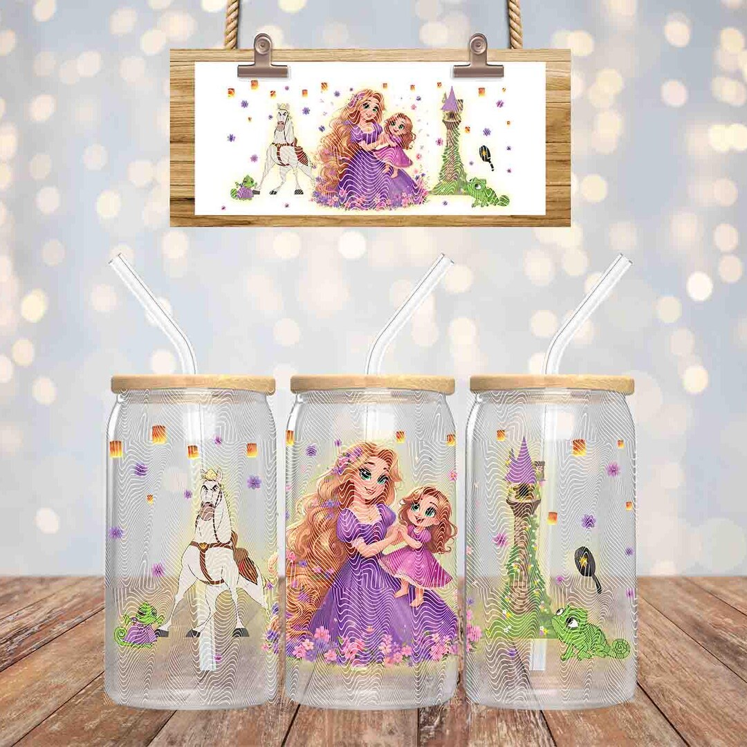 Premium UV DTF Mug Decal Sticker for Hand Wash Only Libbey Cup Mom ...