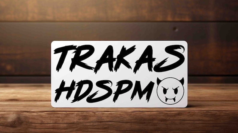 UV DTF Trakas HDSPM Decoration Car Decal 3D Effect Car Sticker - Etsy