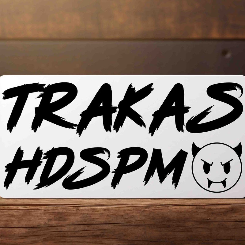 Trakas Hdspm Decal - Etsy