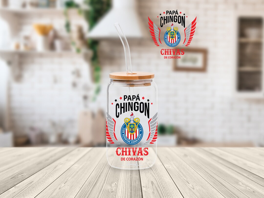 Papa Chingon Chivas Decal UVDTF Decorative Sticker Mug Libbey Cup Wall ...