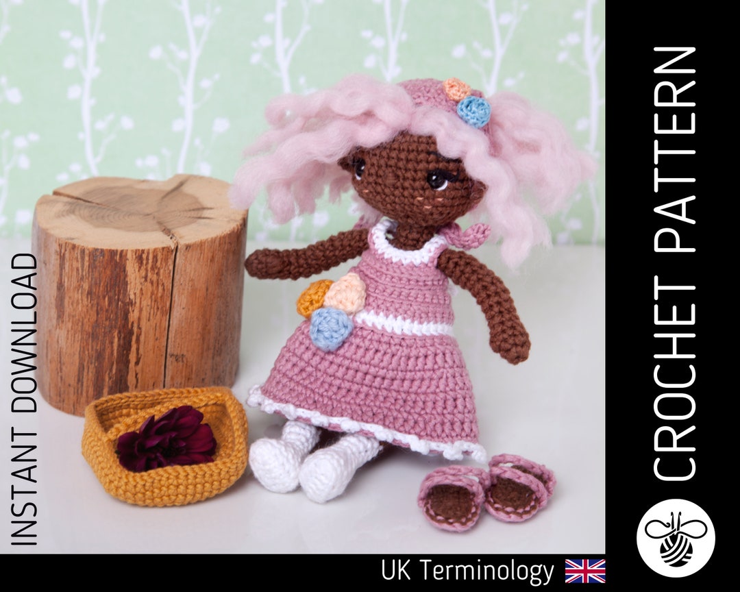 Felicity Doll + Spring Flowers Outfit CROCHET PATTERN Bundle, Crochet ...