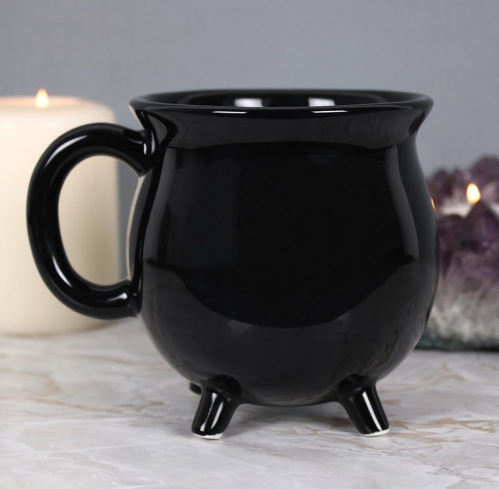 Black Cauldron Mug - Etsy