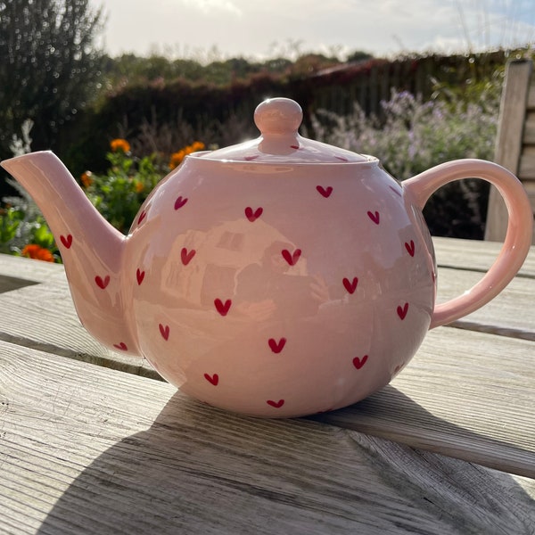 Painted Tea Pot - Etsy