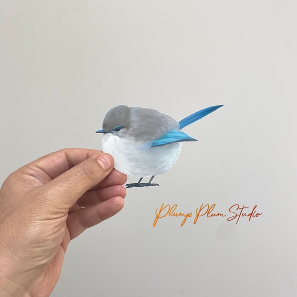 Blue Wren - Etsy Australia