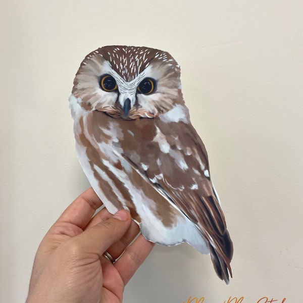Owl Wall Decal - Etsy