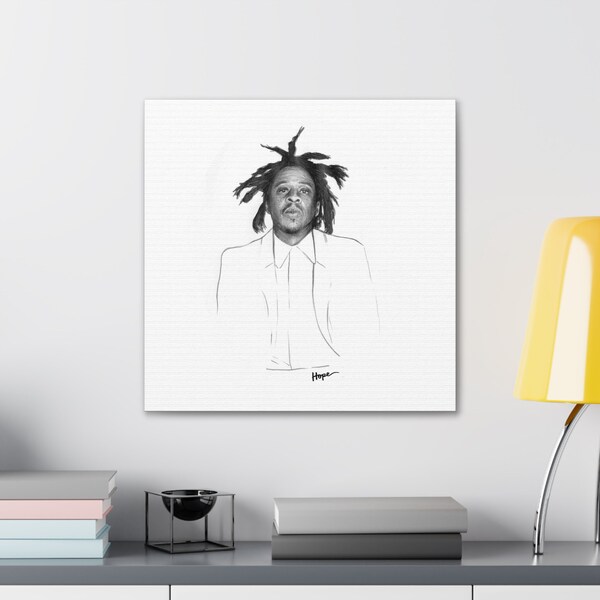 Jay Z Canvas - Etsy