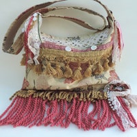 Unique Handbag, Eclectic Boho Purse, Upholstery Bag - Etsy