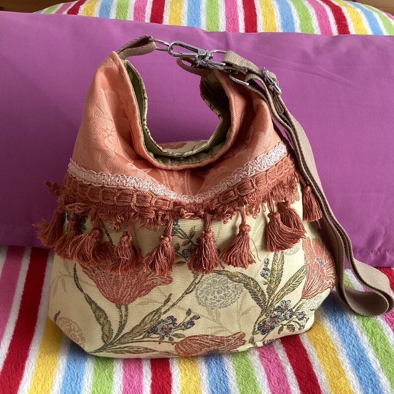 Handmade Tapestry Fabric Handbag, Summer Bag, Fabric Purse - Etsy