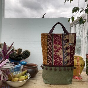 Unique Handbag, Eclectic Boho Purse, Upholstery Bag - Etsy
