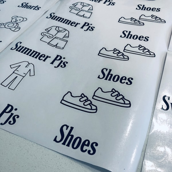Wardrobe Stickers - Etsy Australia