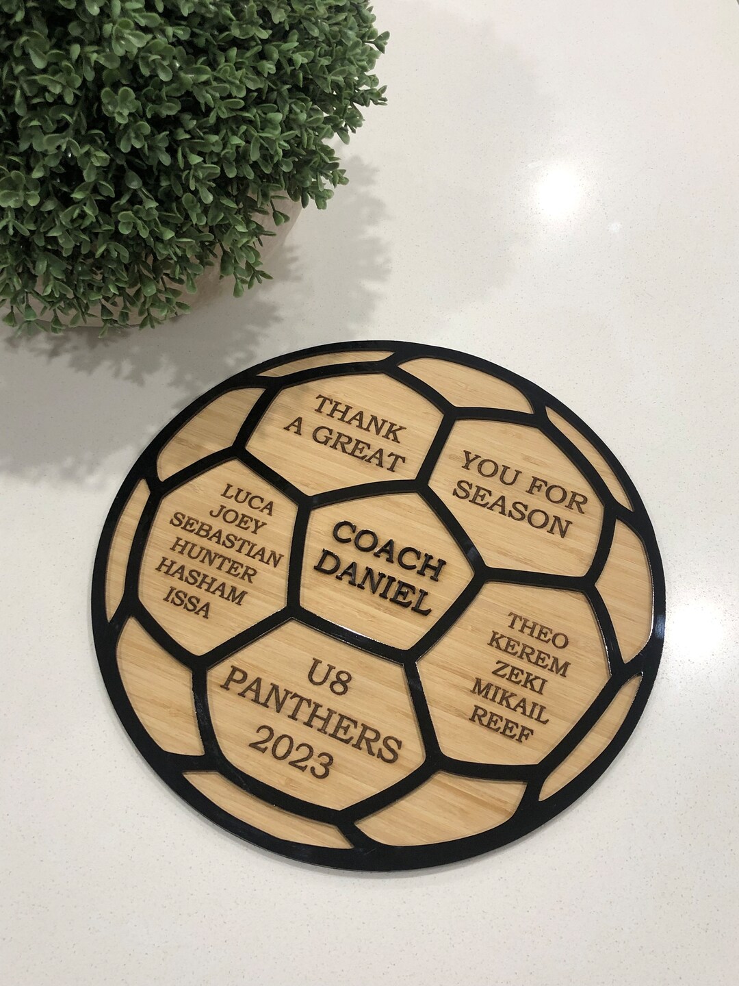 Coach Thank You Plaque, Thank You Coach Plaque, Couch Appreciation ...