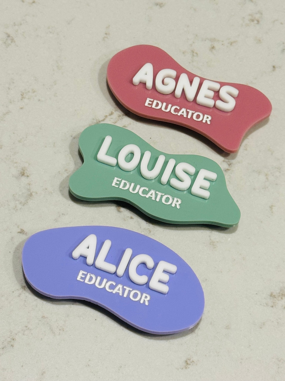 Magnetic Profession Name Badge: Custom Durable Work ID - Etsy