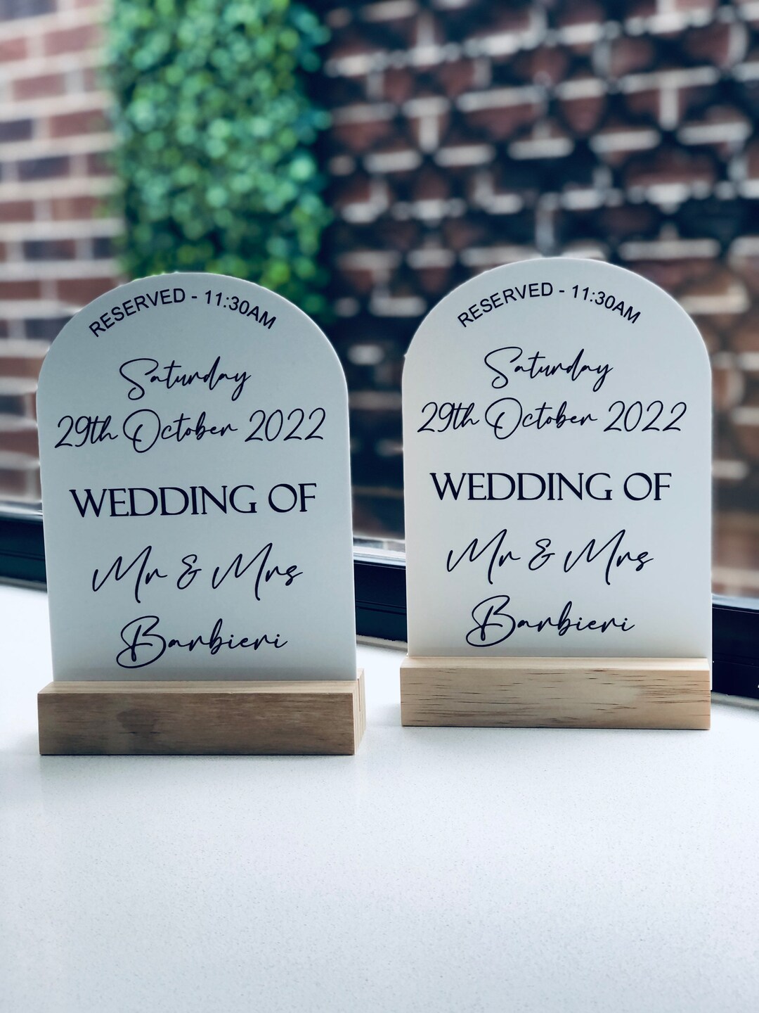 Custom Table Sign Bar Menu Grazing Table Sign Wedding Sign With Stand ...