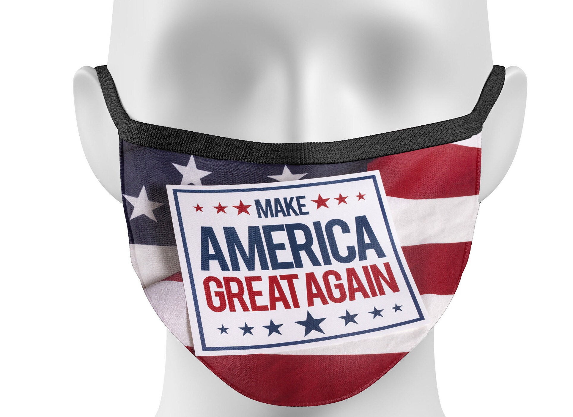 American Flag Face Mask Make America Great Again Face Mask American ...