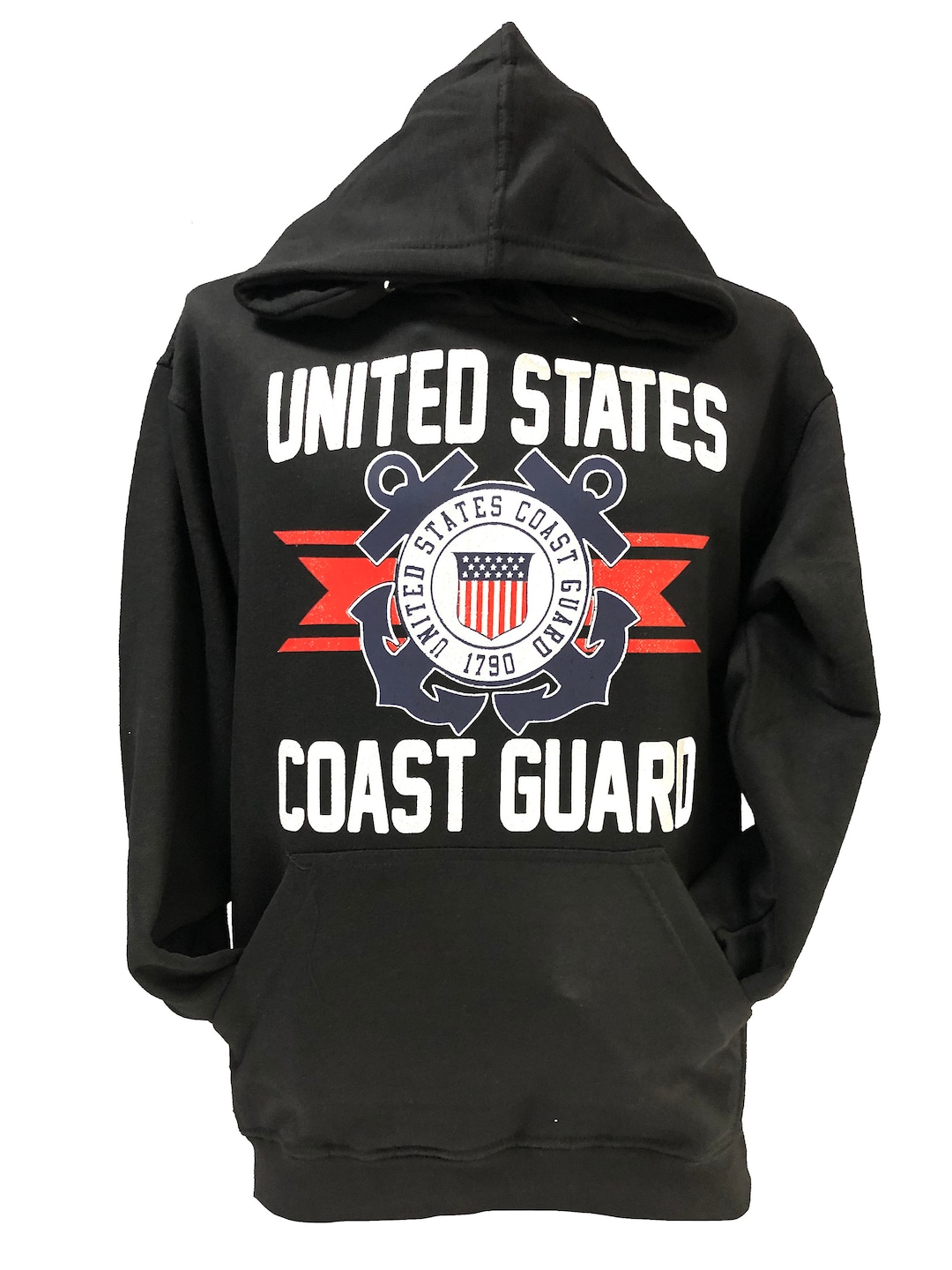 United State Coast Guard Hoodie Fashion Design Black Hooded Sweatshirt ...