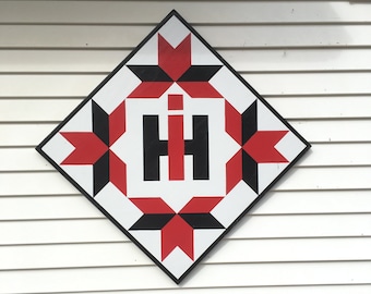 IH Case, Farm Barn Quilt, Personalized, Gift for Him, Customized ...
