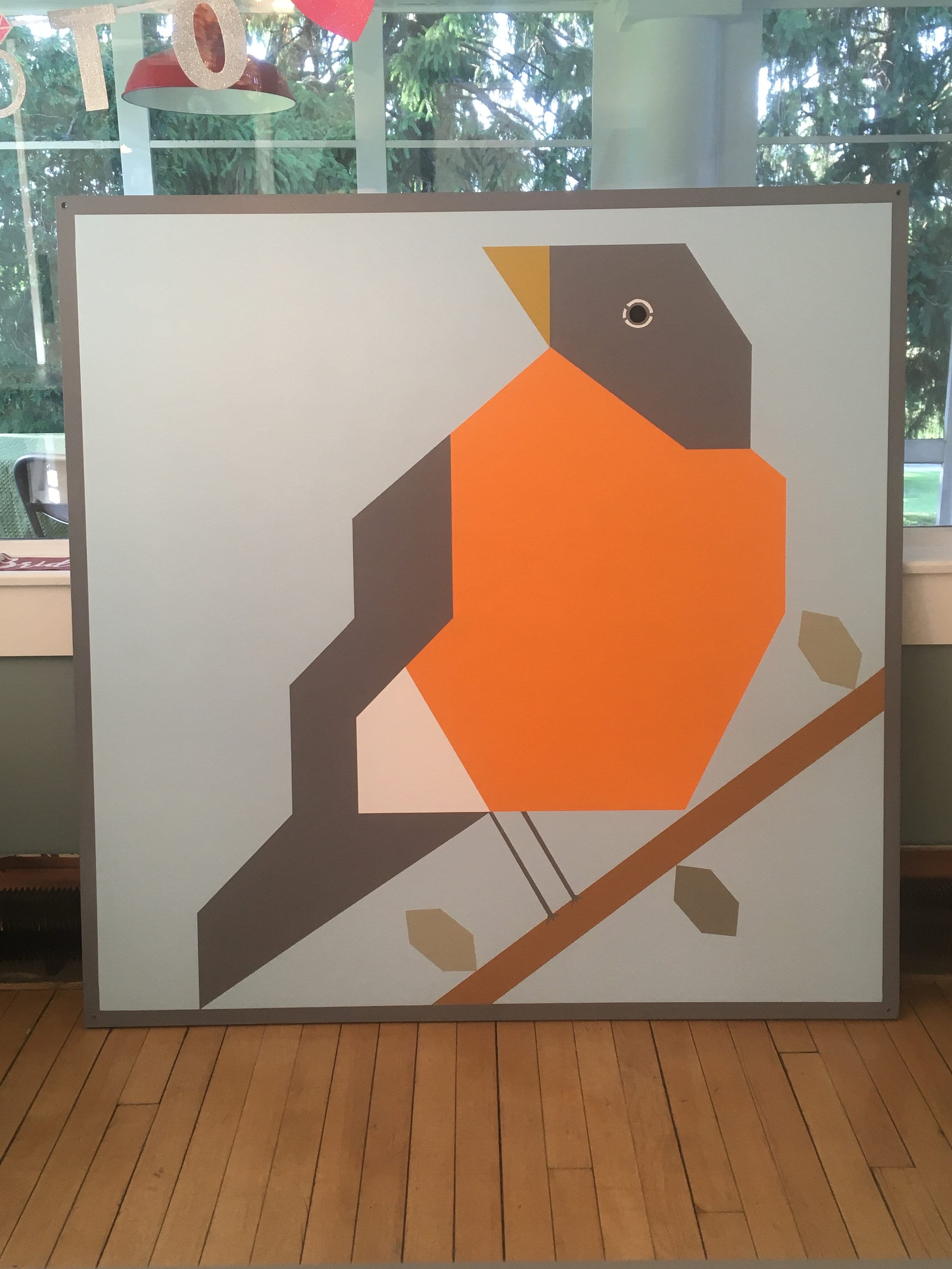 This American Robin 4'x4' Barn Quilt - Etsy