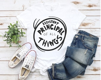 Assistant Principal of All Things, SVG, Dxf, Eps, Png, Read Across ...