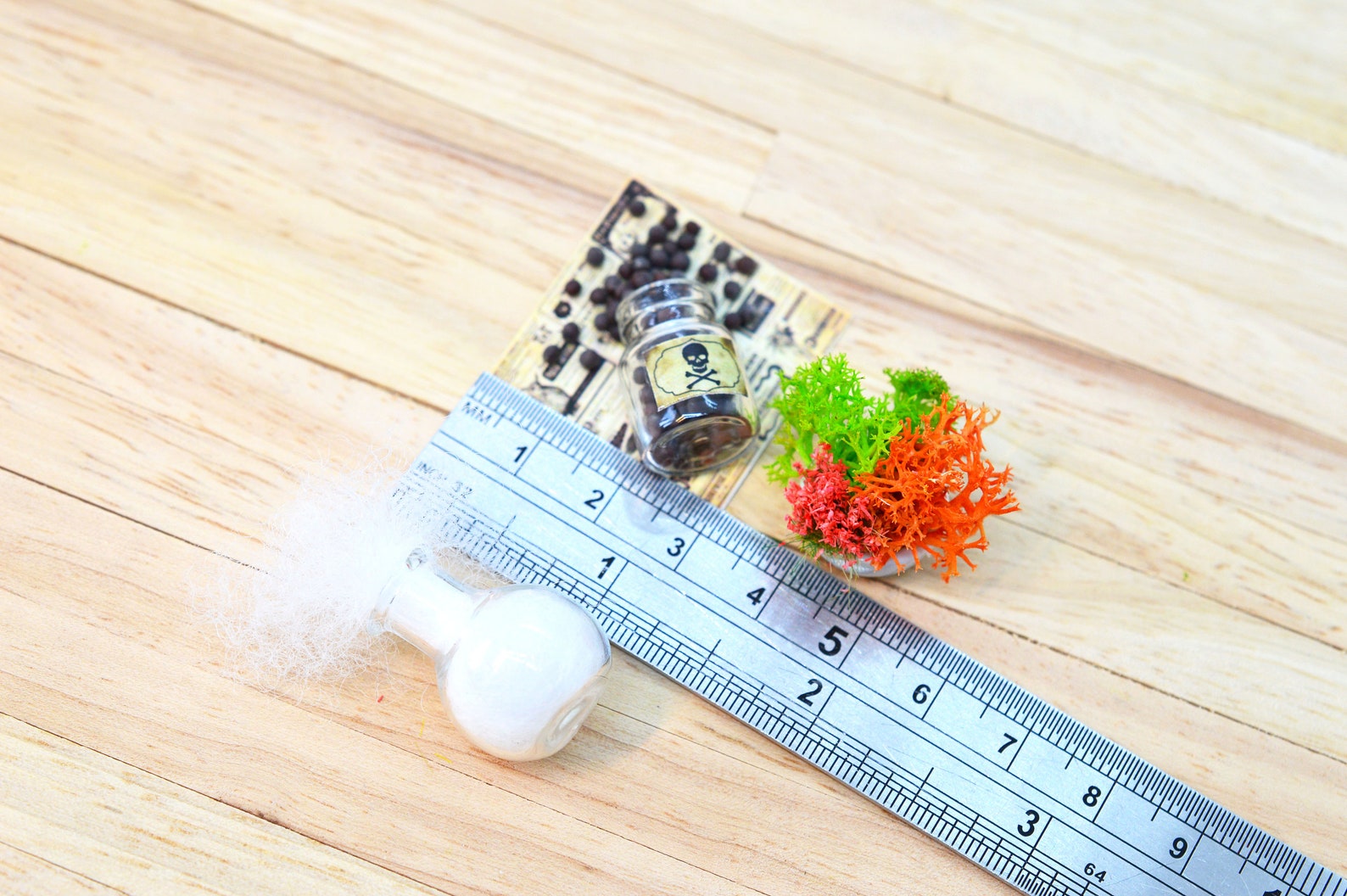 Miniature Halloween Spilled Potion Herbs Misty Potion Potions - Etsy