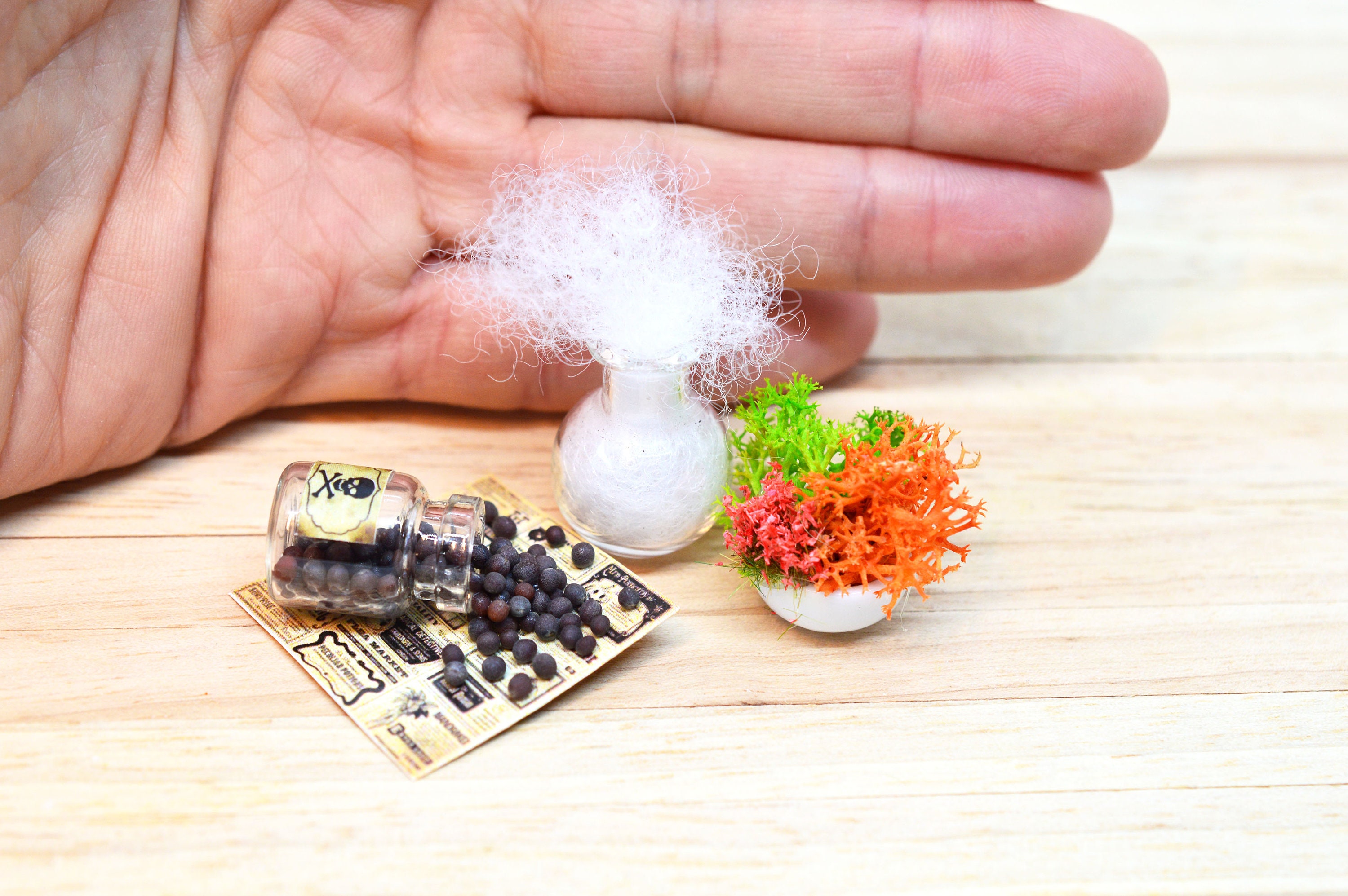 Miniature Halloween Spilled Potion Herbs Misty Potion Potions - Etsy