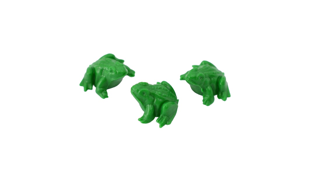 3 Miniature Frogs Halloween Frog Toad Toads Witch Cauldron - Etsy