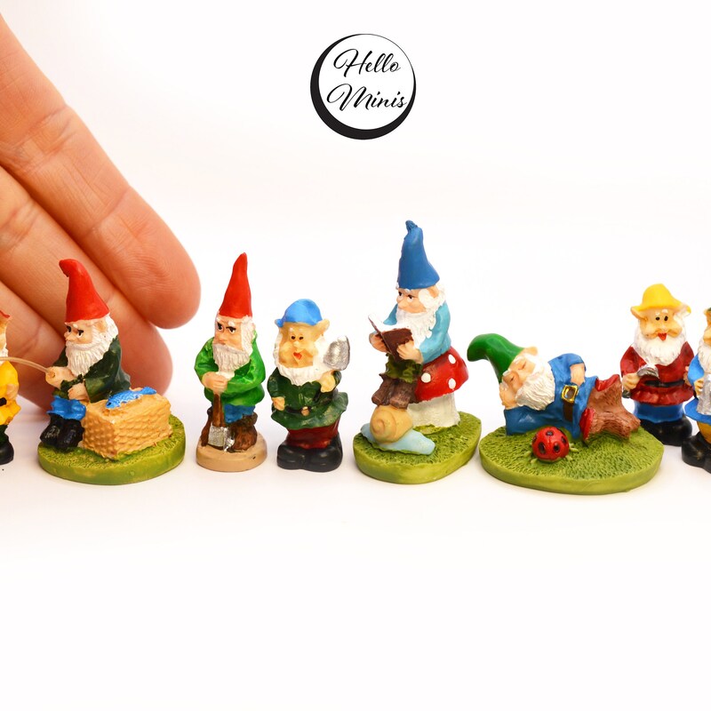 Miniature Gnomes - Etsy